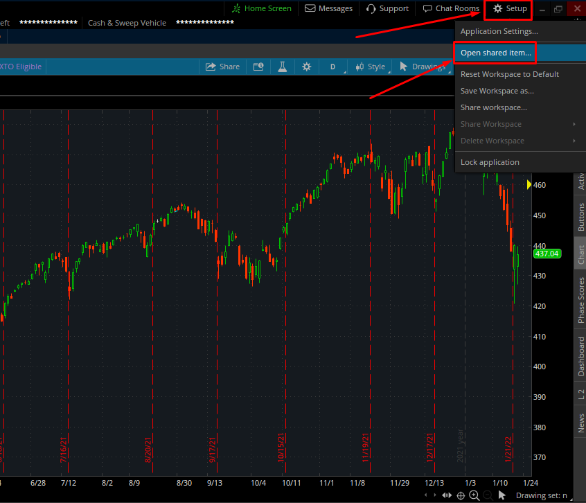 Configurar Scripts en TOS – El Club de Inversionistas